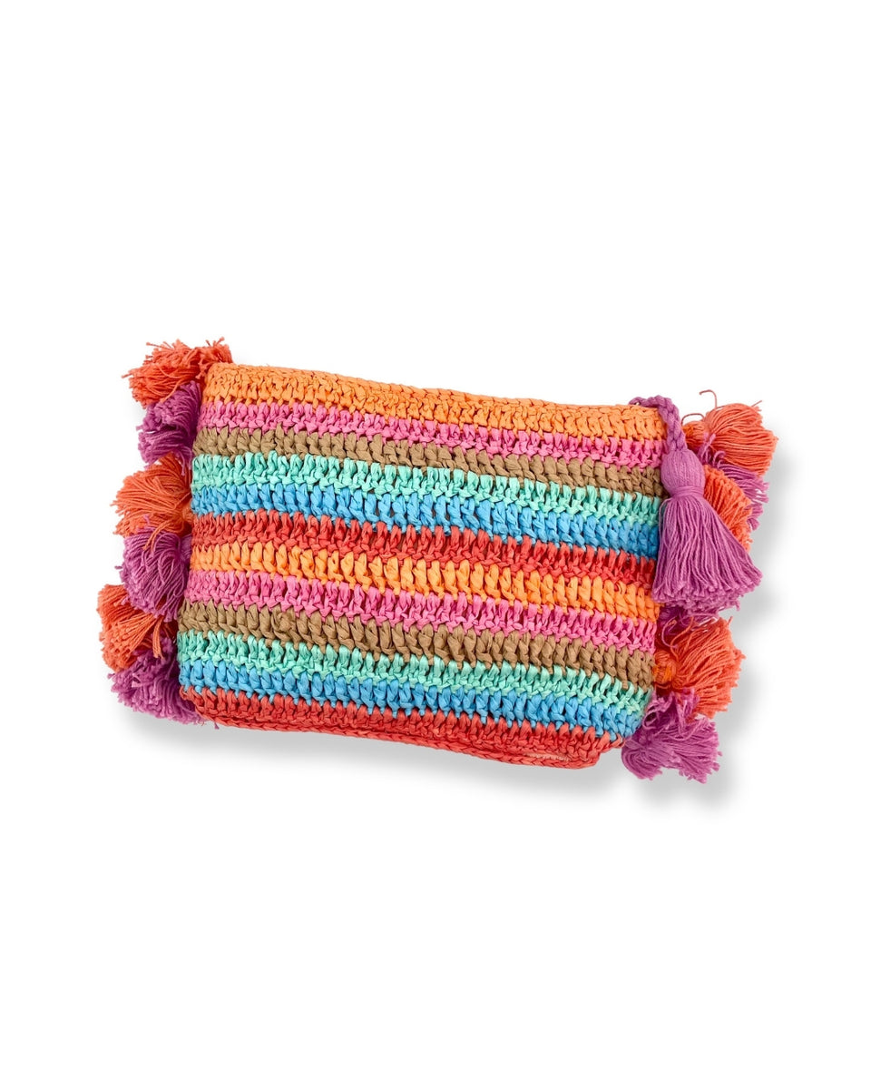 Ayla Pom Pom Event Clutch