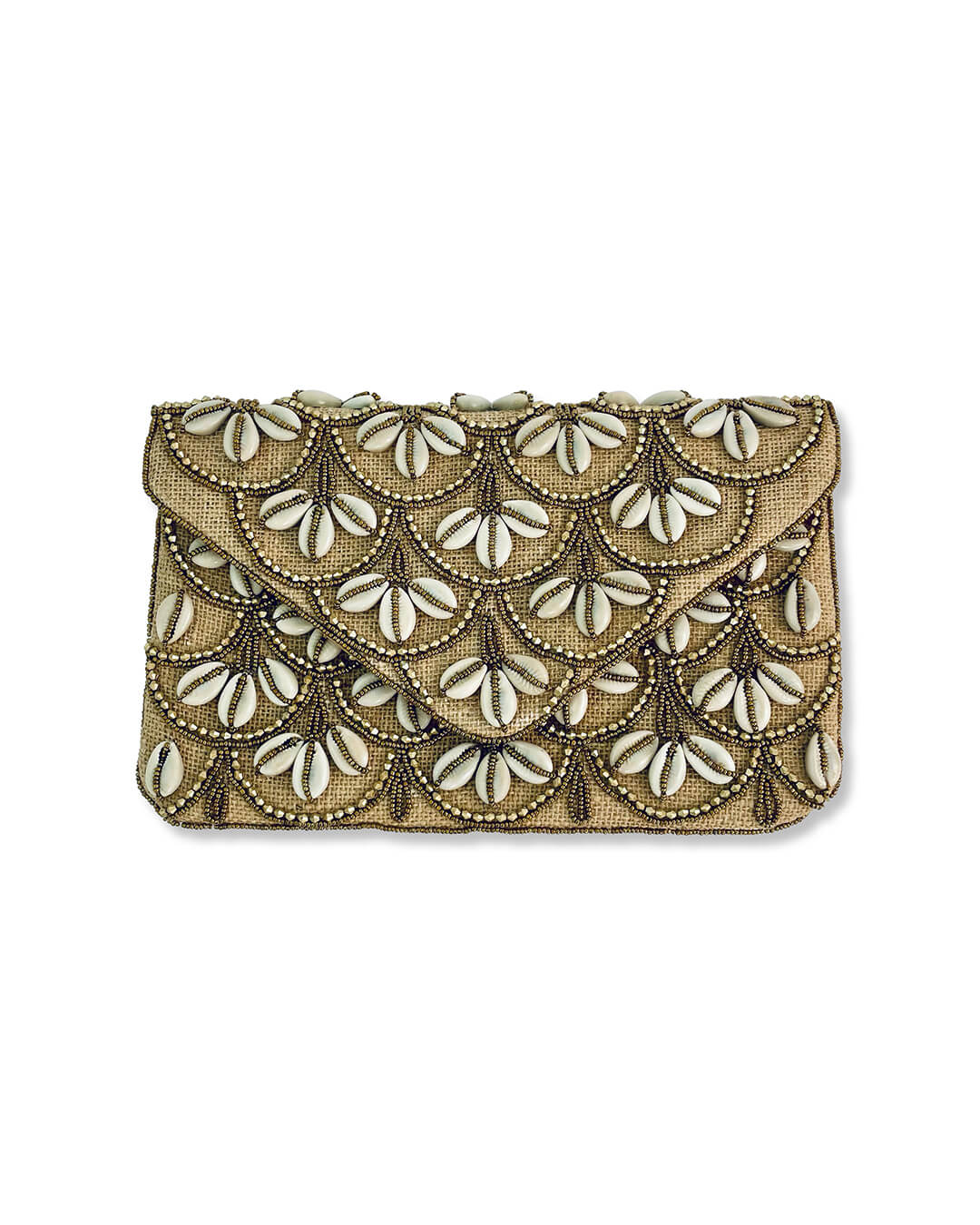 Cowrie Shell Clutch